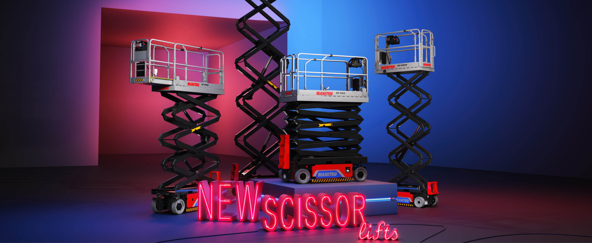 New scissor lifts - Manitou New scissor lifts - Manitou